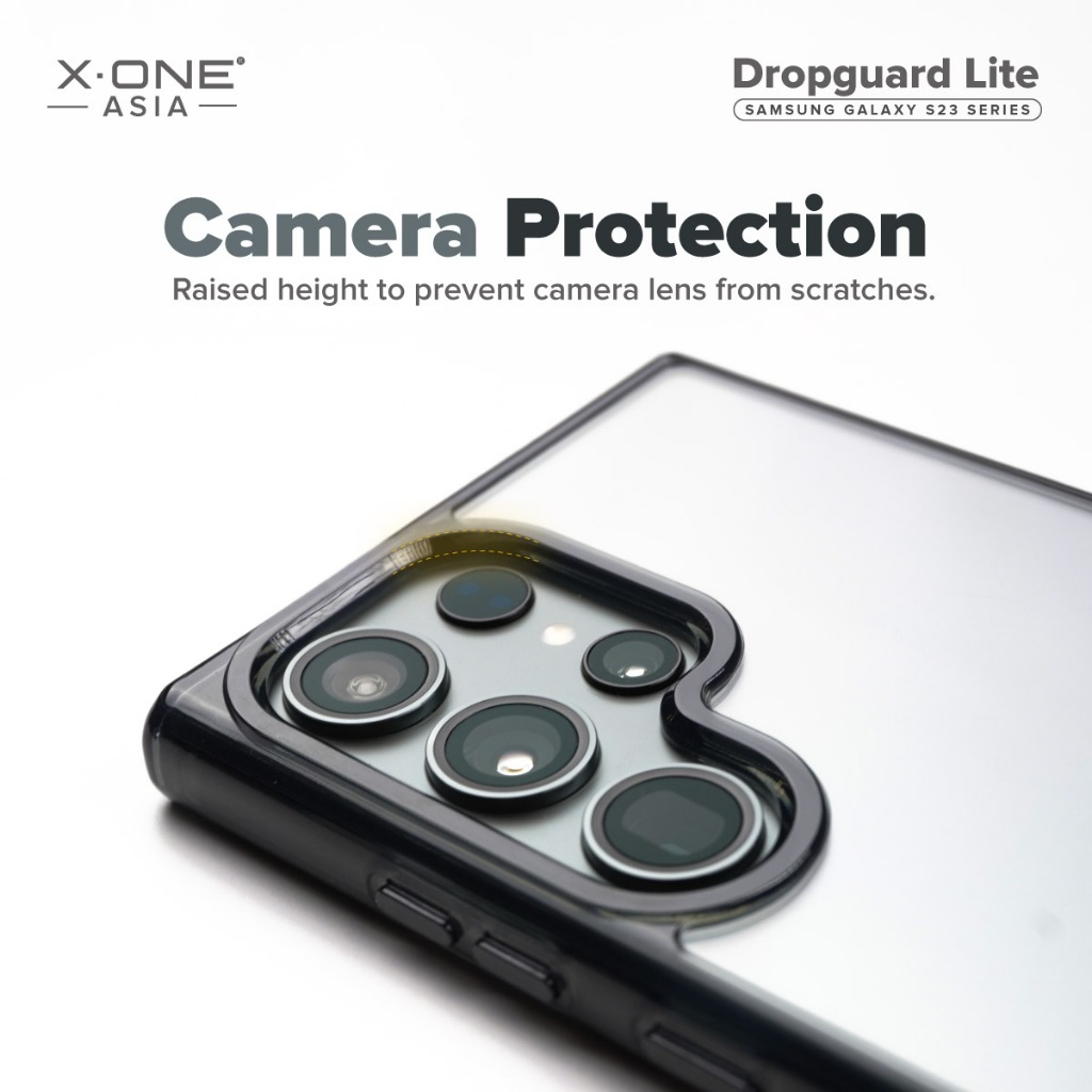 X.One Drop Guard Lite Clear Transparent Phone Case for Samsung S24 S23 ...