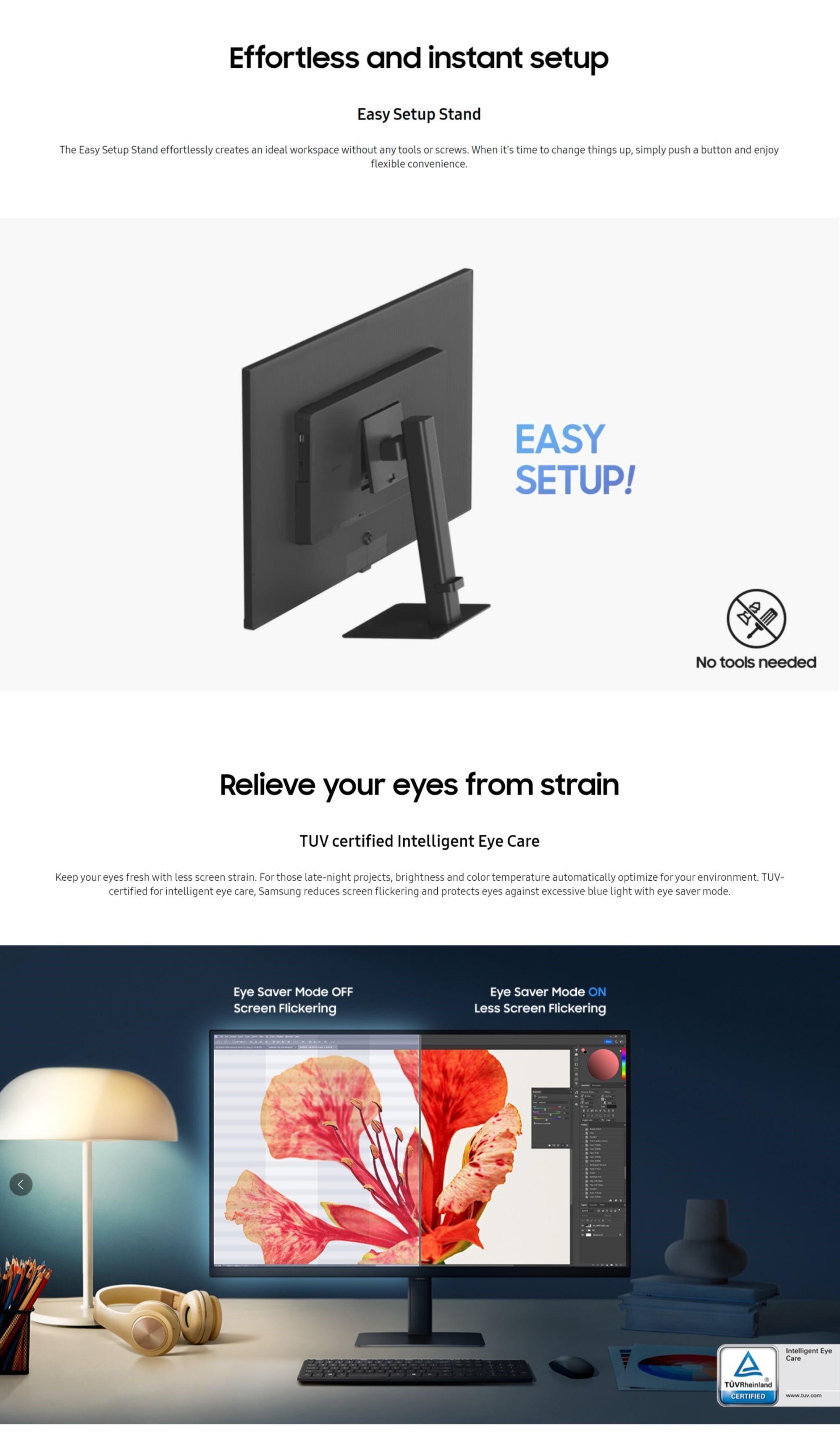 Samsung 27" & 32 '' ViewFinity S7 Eye Saver | UHD | HDR10 | Easy Setup ...