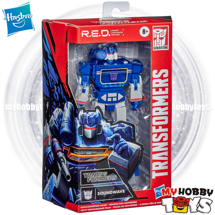 Hasbro Transformers RED Series - G1 Soundwave Non-Converting Figure R.E ...