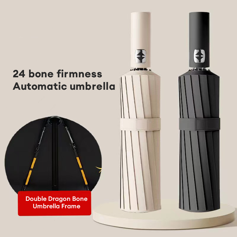 ( 60 Ribs 126CM) Extra large.Automatic Umbrella UPF50+ Sun Umbrella ...