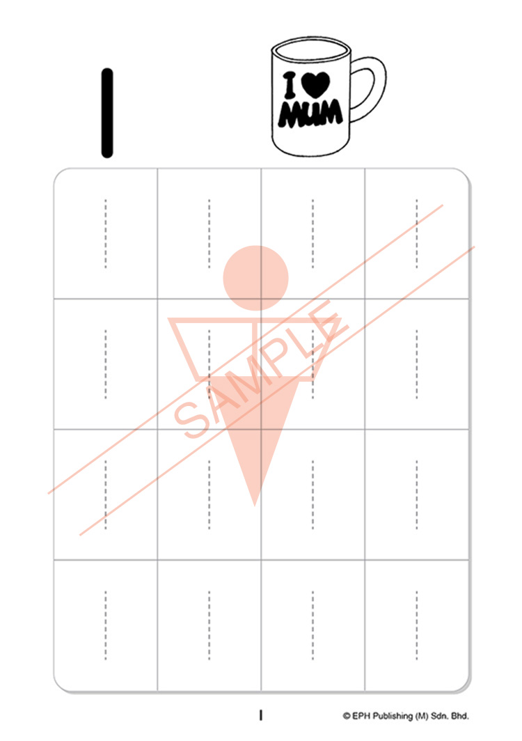 EPH Latihan Aktiviti Pra-Sekolah Writing Capital Letters, Small Letters ...