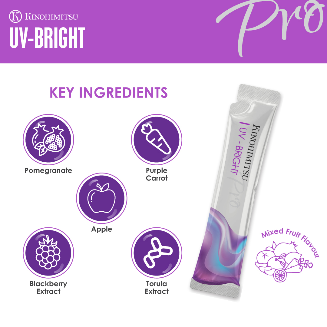 Kinohimitsu UV Bright Pro 25g | UV Protection Support & Skin ...