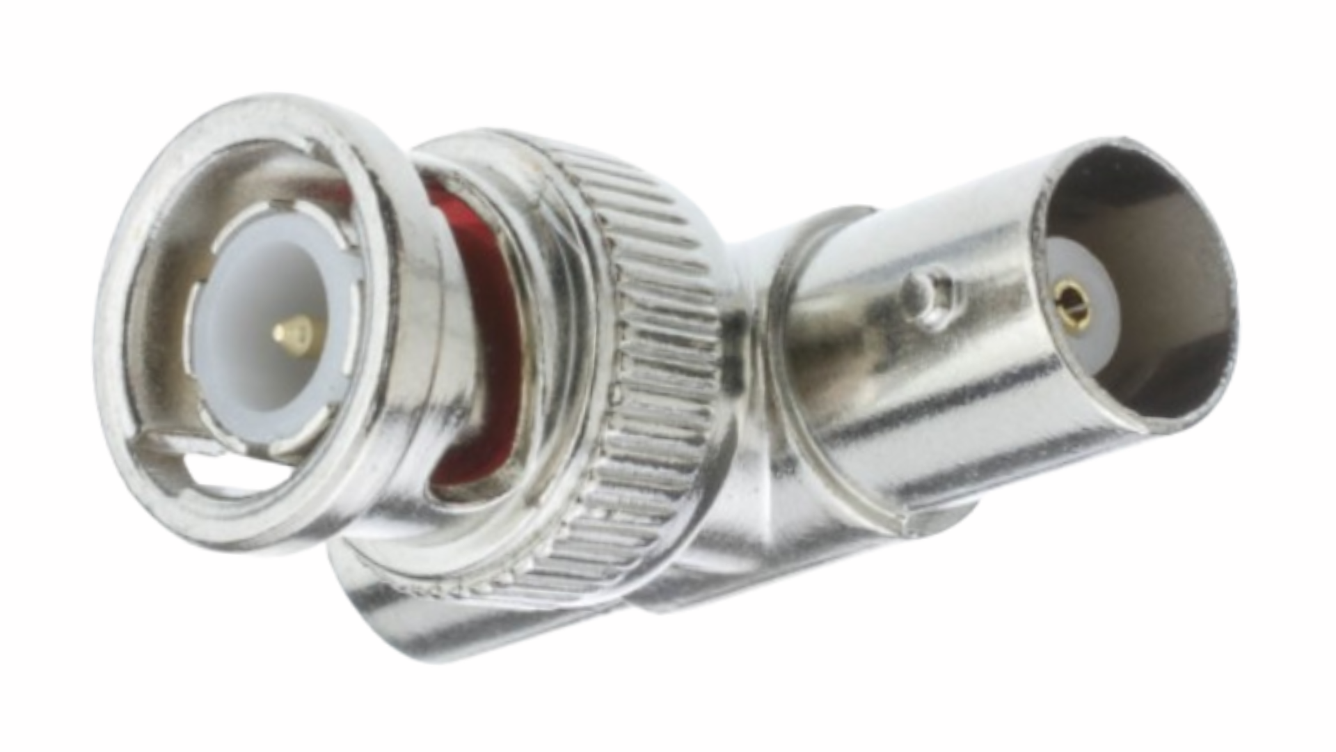 BNC T Joint Connector BNC Male Split to 2 x BNC Female CCTV Signal Splitter use High Quality ...