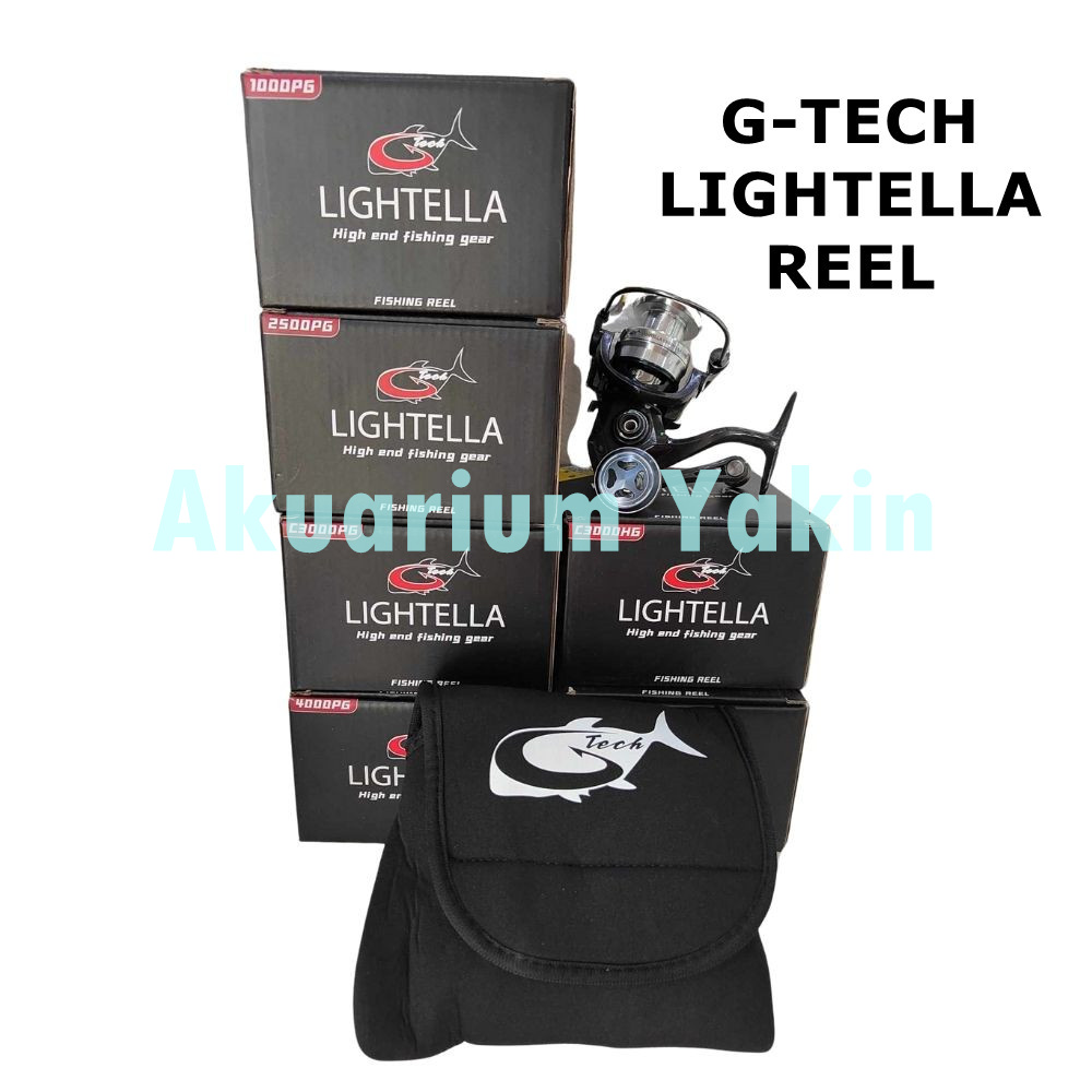 4077 2024 NEW G-TECH LIGHTELLA SPINNING REEL GTECH MESIN PANCING ...