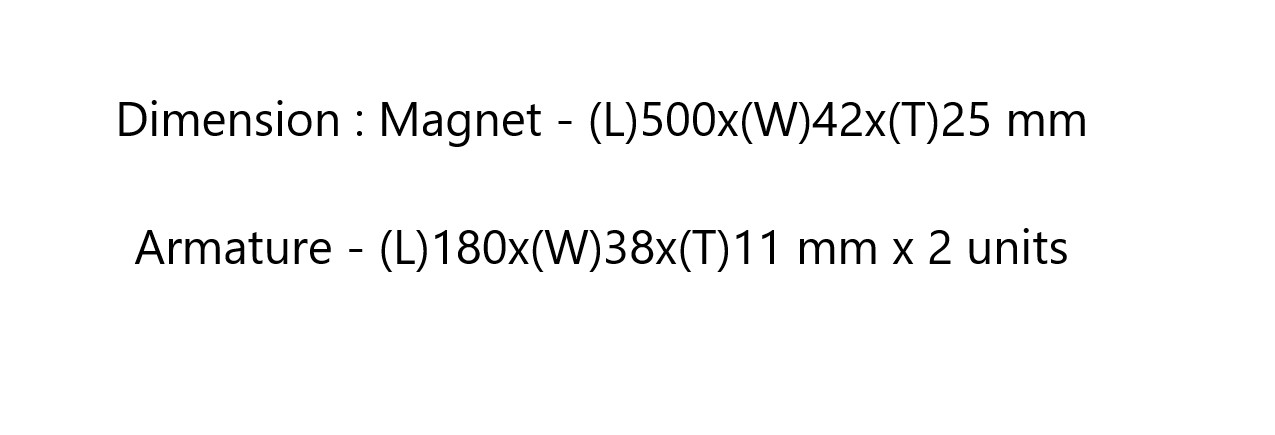 Ebelco Door Access Control Double Electromagnetic Magnet EM Lock 600lbs ...
