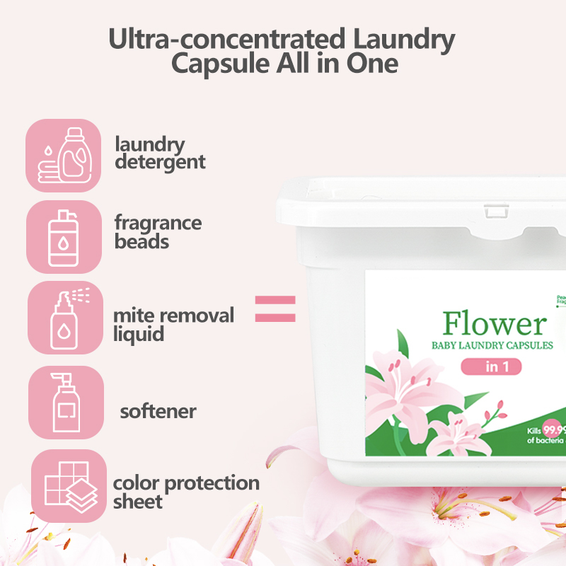 [Einmilk] Laundry gel 3 in 1 gel fragrant detergent lasting baby gel 30 ...