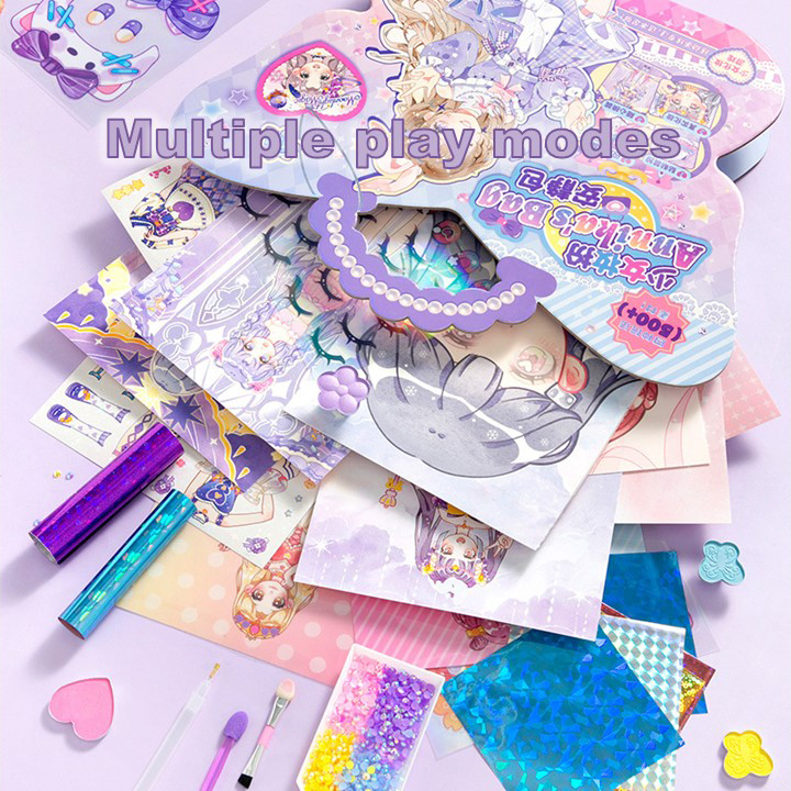 Make Up Sticker Pack Dress Up Stickers Creative DIY Toys For Kids Art ...