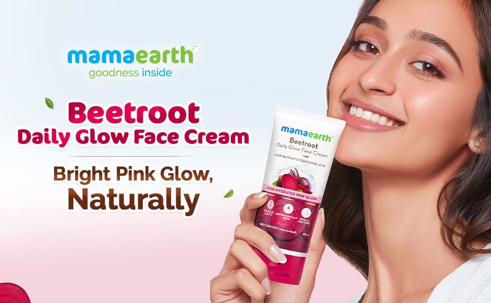 Mamaearth Beetroot Daily Glow Face Cream 80g | Shopee Malaysia