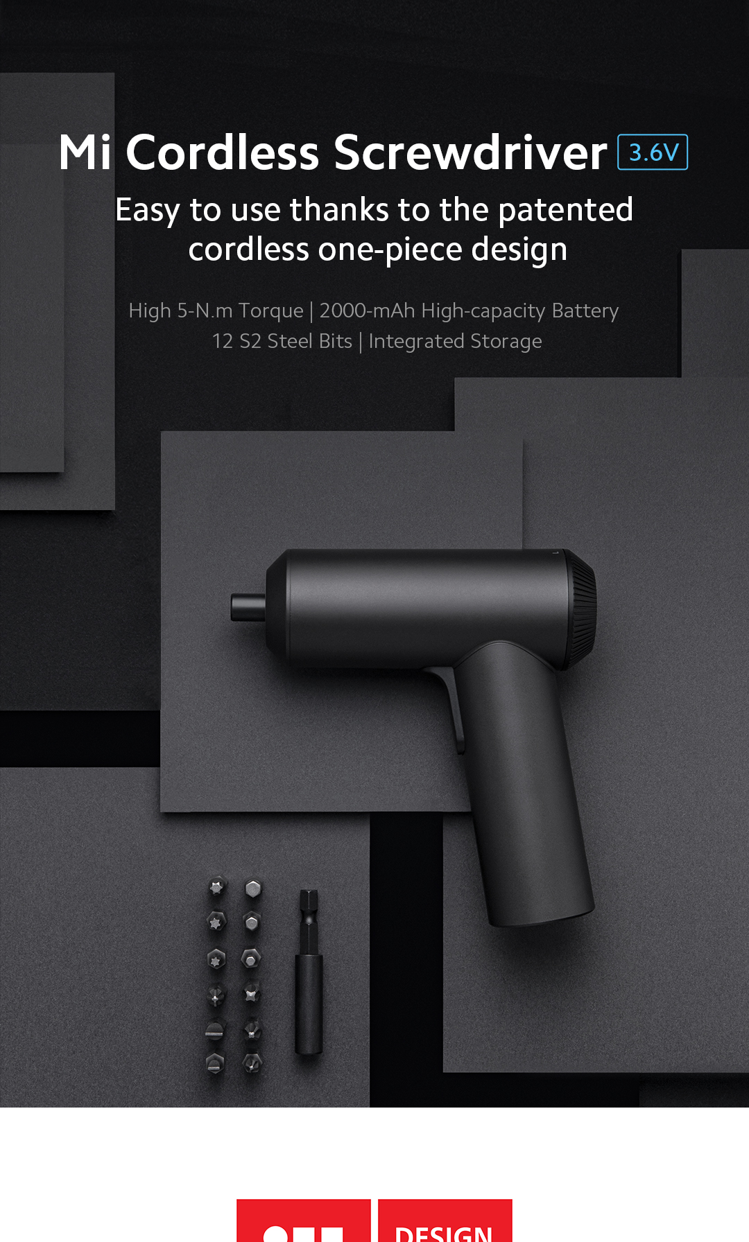 Xiaomi Mi Cordless Screwdriver (3.6V) | Shopee Malaysia