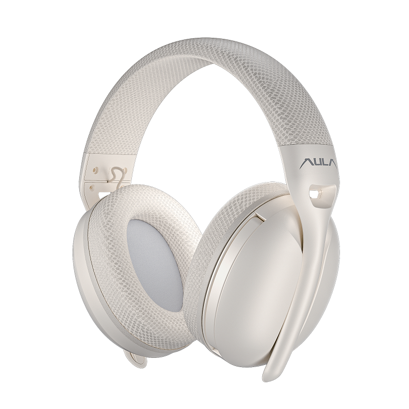 Aula S6 Wireless Headphone 3 Mode 2.4G/Bluetooth 5.3 /Wired Lightweight ...