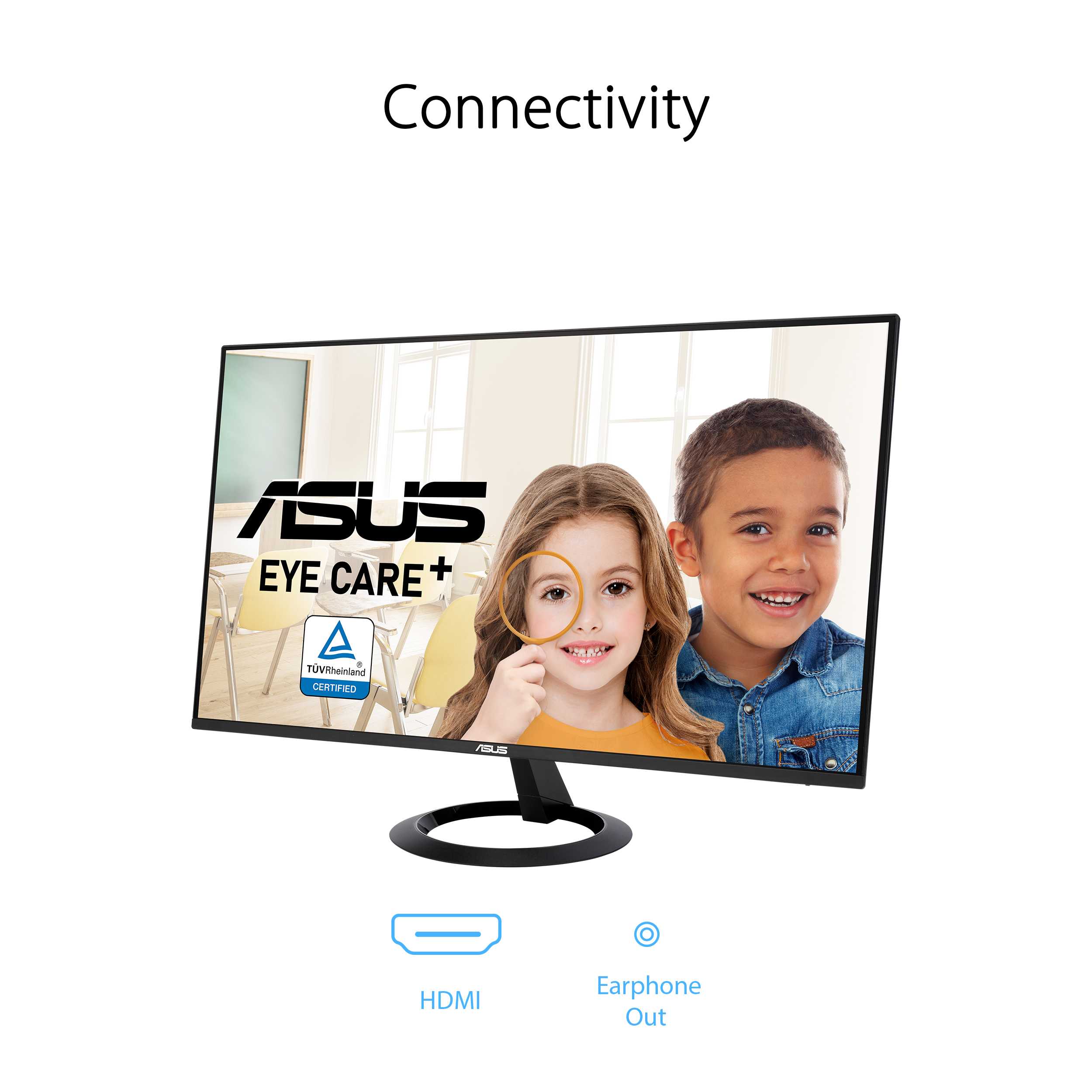 ASUS VZ27EHF Eye Care Ultra Slim Gaming Monitor 27 inch Full HD (1920 x ...