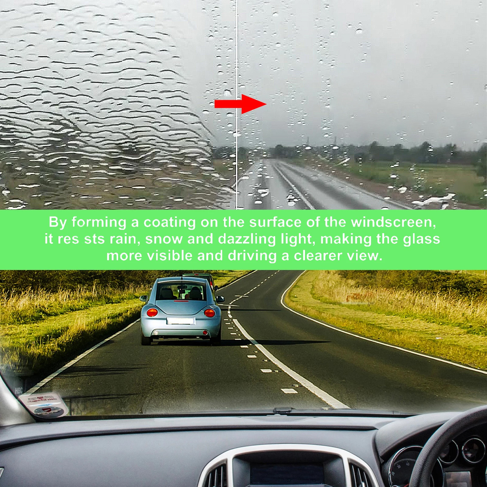 [ Water Repellent Spray for Windscreen 300ML ] SPD RAIN GUARD / RAIN ...