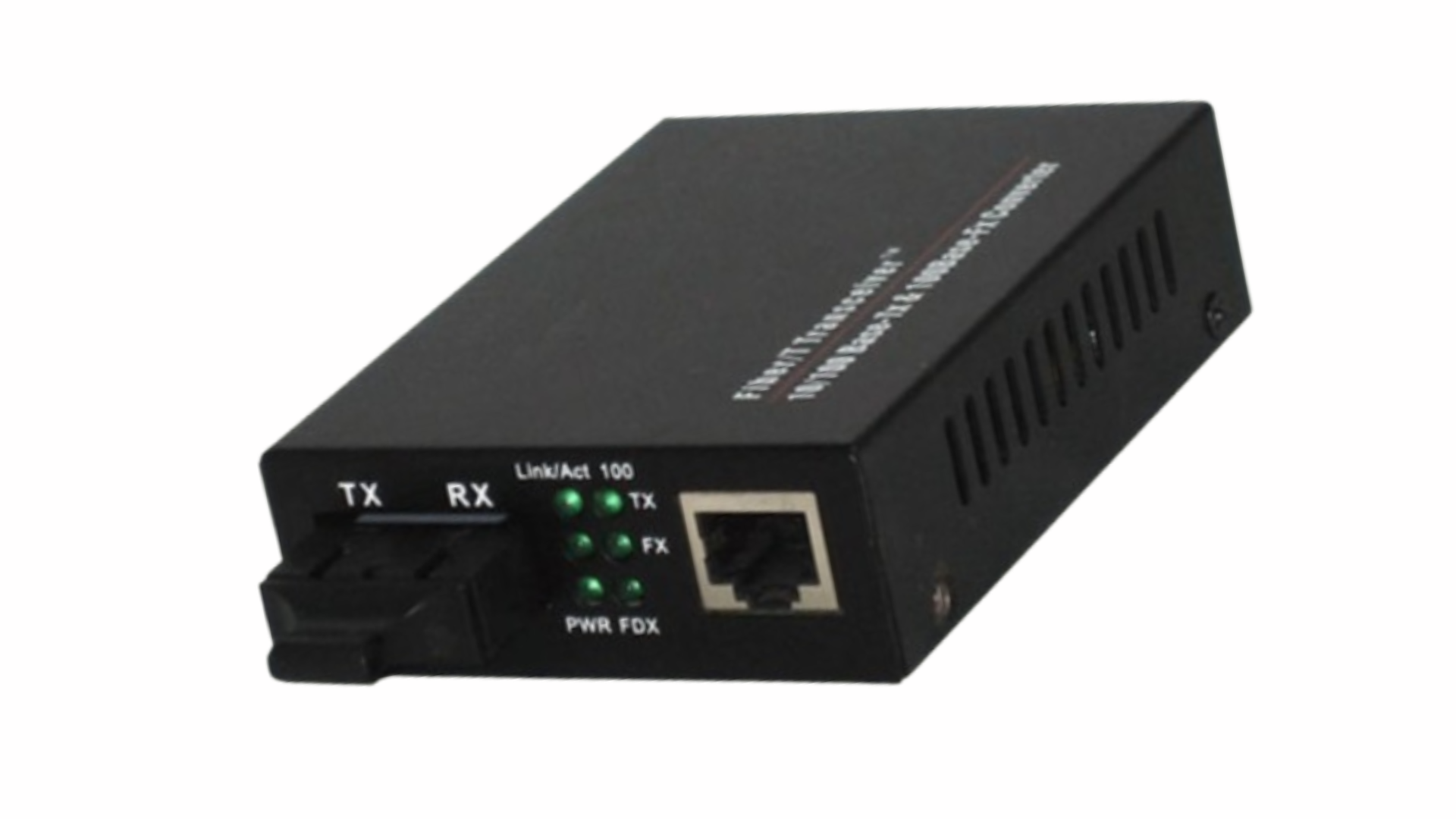 Fiber Media Converter Multimode Fiber to RJ45 Cat6 Gigabit Ethernet ...