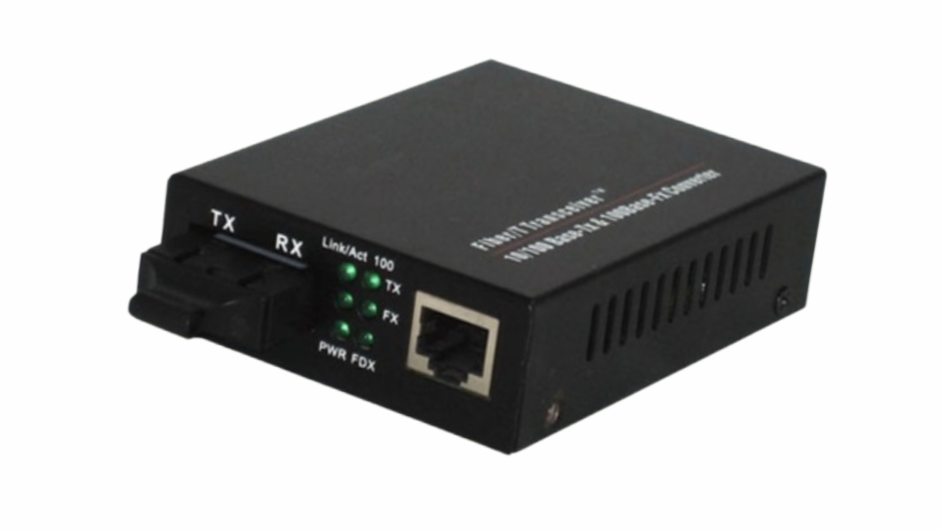 Fiber Media Converter Multimode Fiber to RJ45 Cat6 Gigabit Ethernet ...