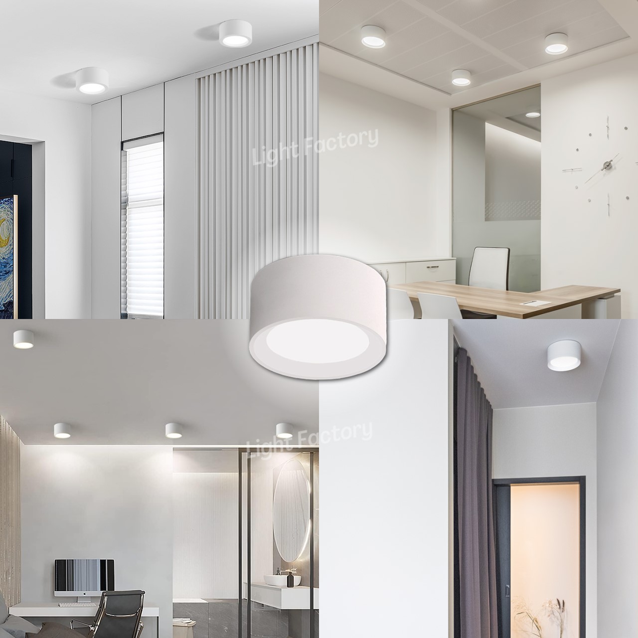 LED Surface Mounted Downlight 12W 20W 28W LED Panel Downlight Small ...