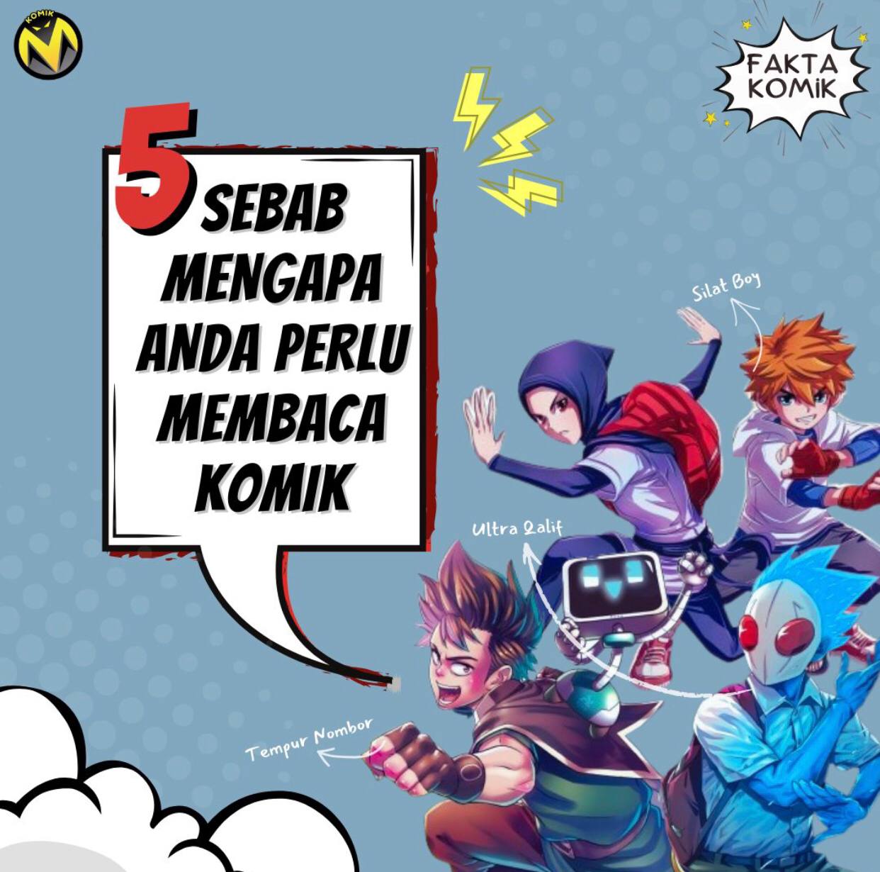 Komik Best Seller : Siri Komik Ultra Qalif | Bophairy | Komik-M ...