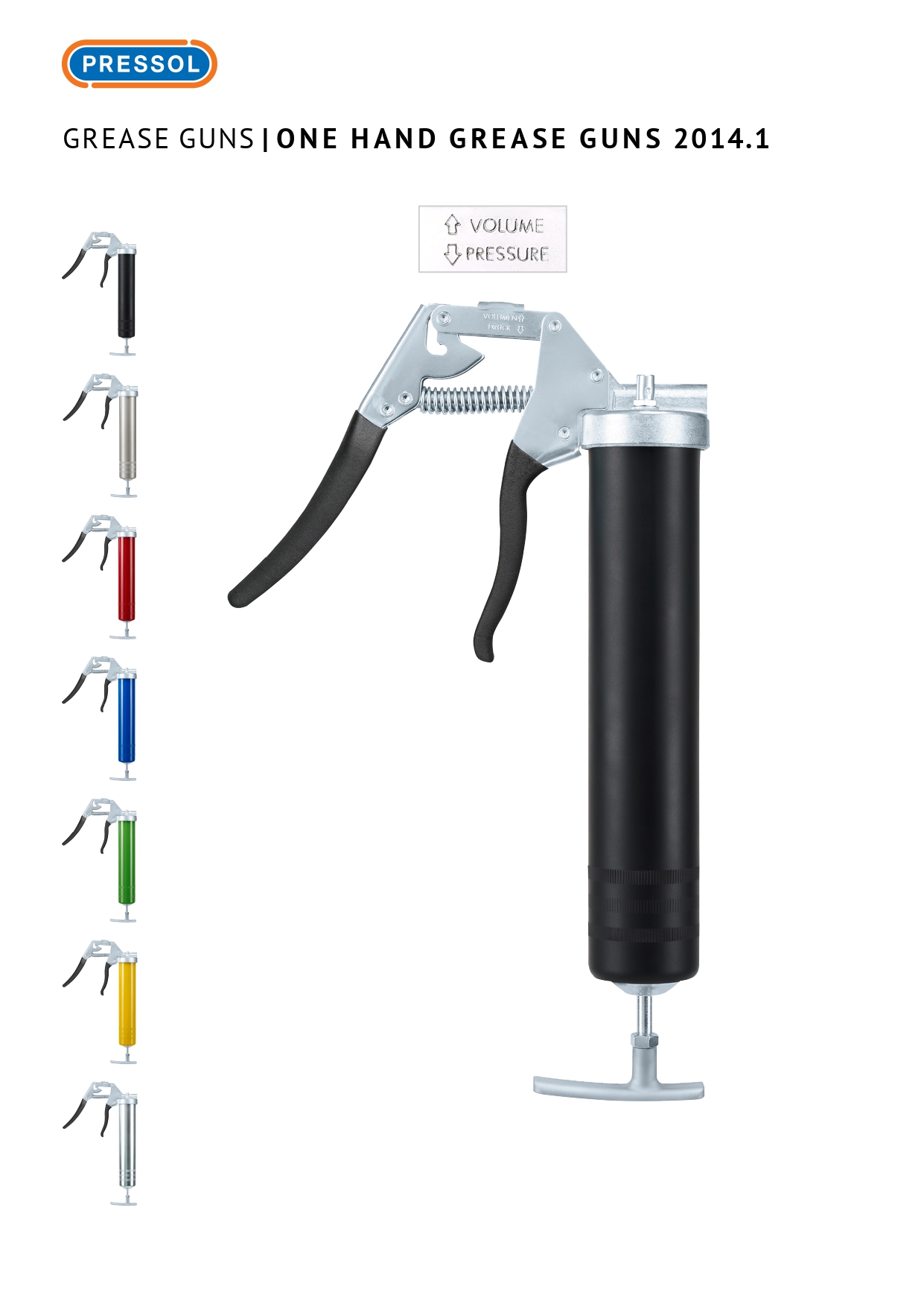 Pressol Germany One Hand Operated Grease Pump 500cc Pam Gris | Shopee ...