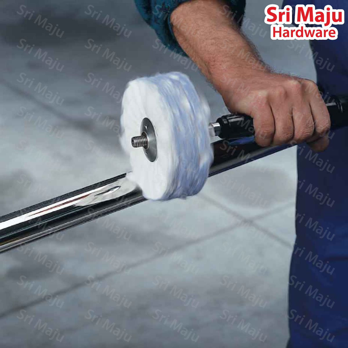 MAJU Cloth Wheel Set with Polishing Compound 50L Fine Cotton Muslin ...