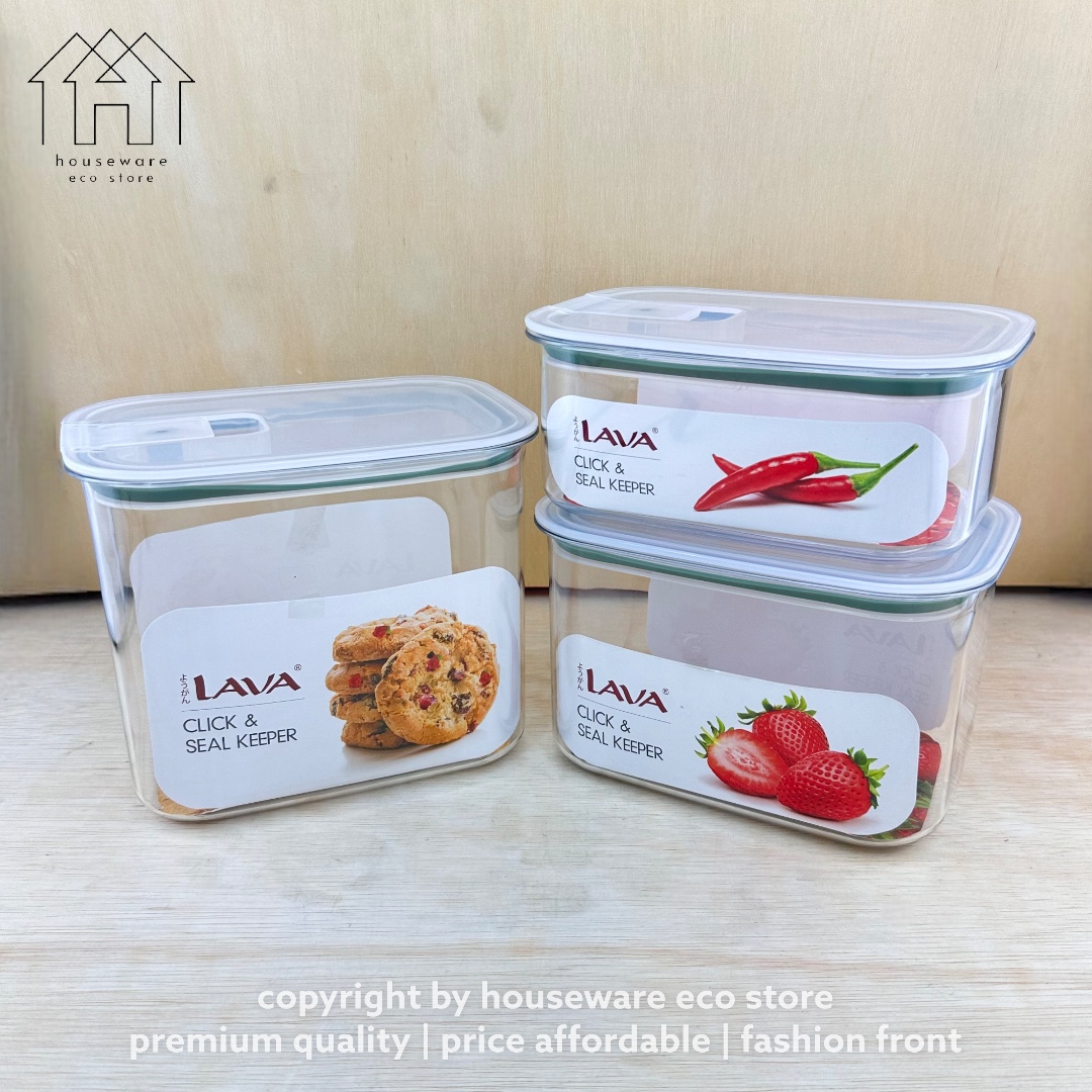 Lava Air Tight Multipurpose Container Storage | Click & Seal Keeper ...