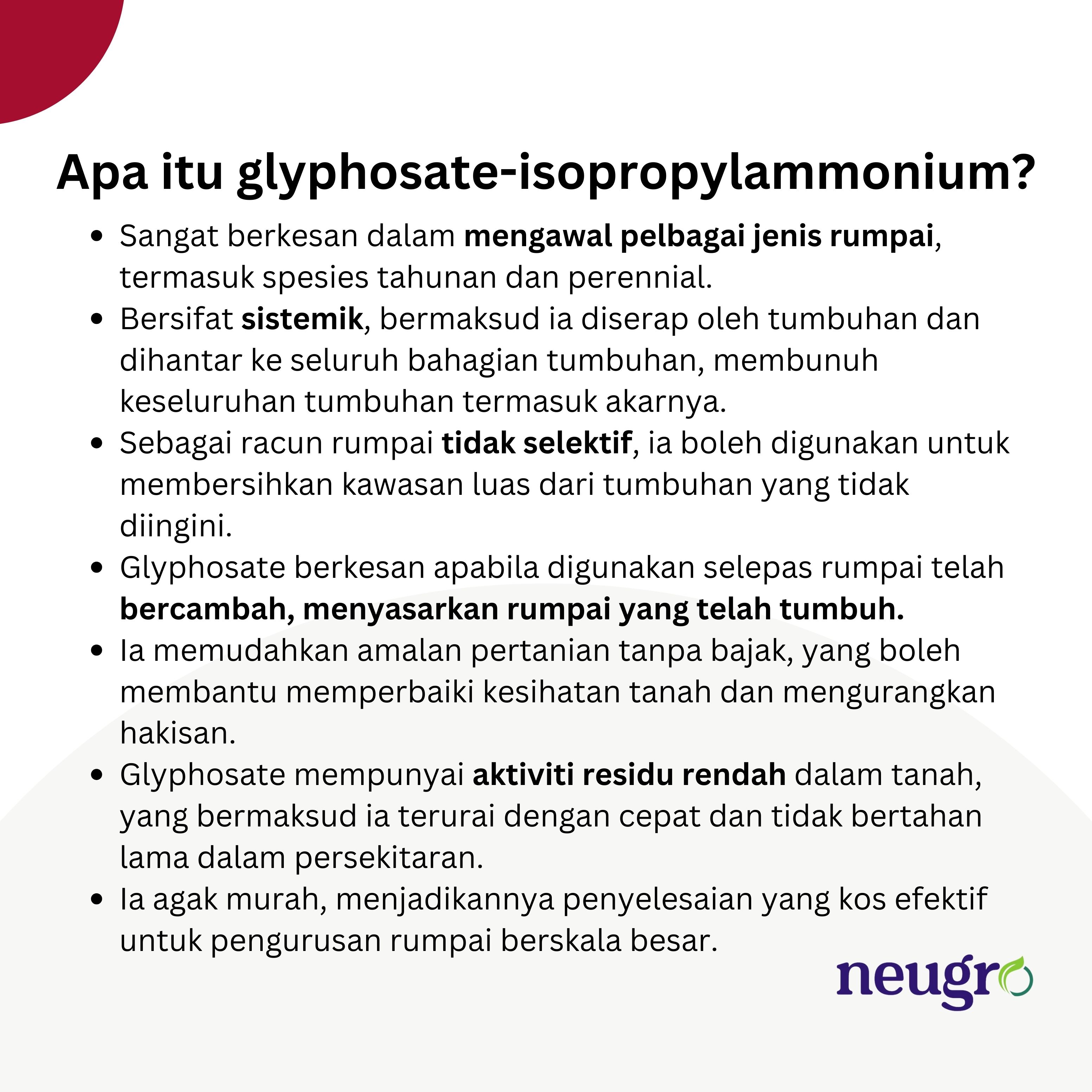 GLYFOS 41 (1L) Glyphosate-isopropylammonium 41% Generik ROUNDUP ECOMAX ...