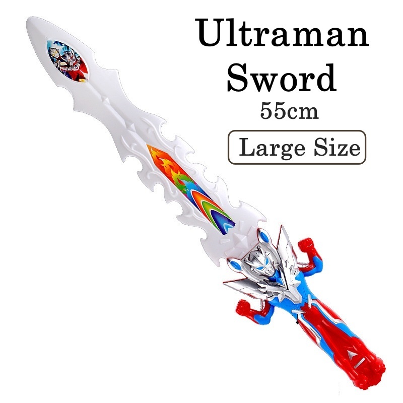 Ultraman Sword Flashing Light & Sound Ultraman Hero Sword Toy Mainan ...