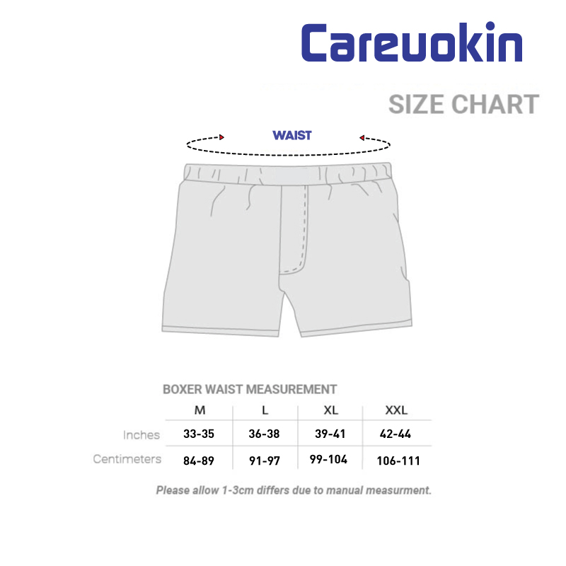 GILDAN Care Uokin Comfort Cotton Men Boxer Breathable 4 Segi Underwear ...