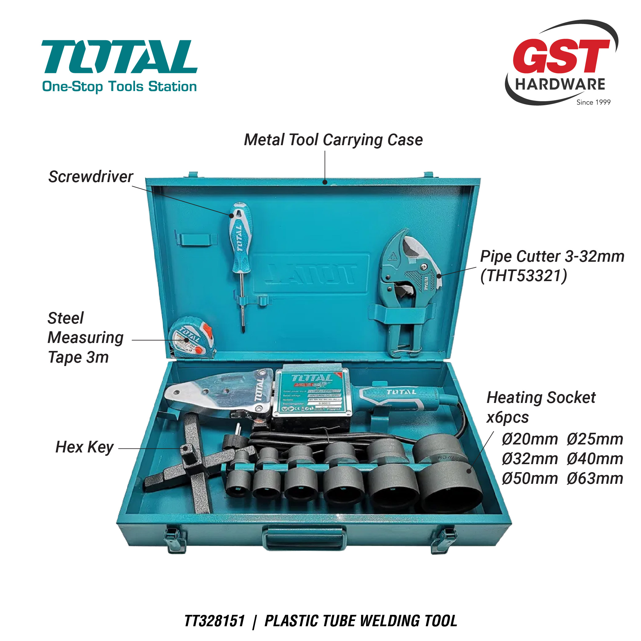TOTAL Welding Machine TT328151 Ppr Pipe Welding Machine Ppr Welding ...