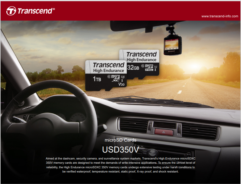 Transcend USD350V with High Endurance MicroSDXC/SDHC (64GB/128GB/256GB/512GB/1TB) | Shopee Malaysia