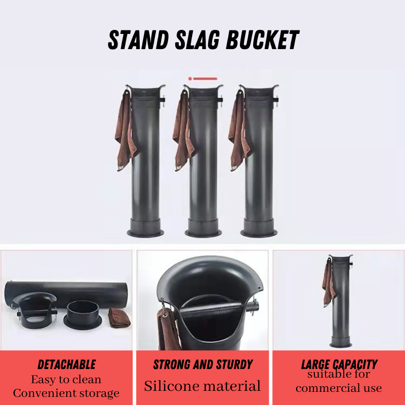 Commercial Knock Box Stand Knock Box for Coffee Puck Slag Coffee Box ...