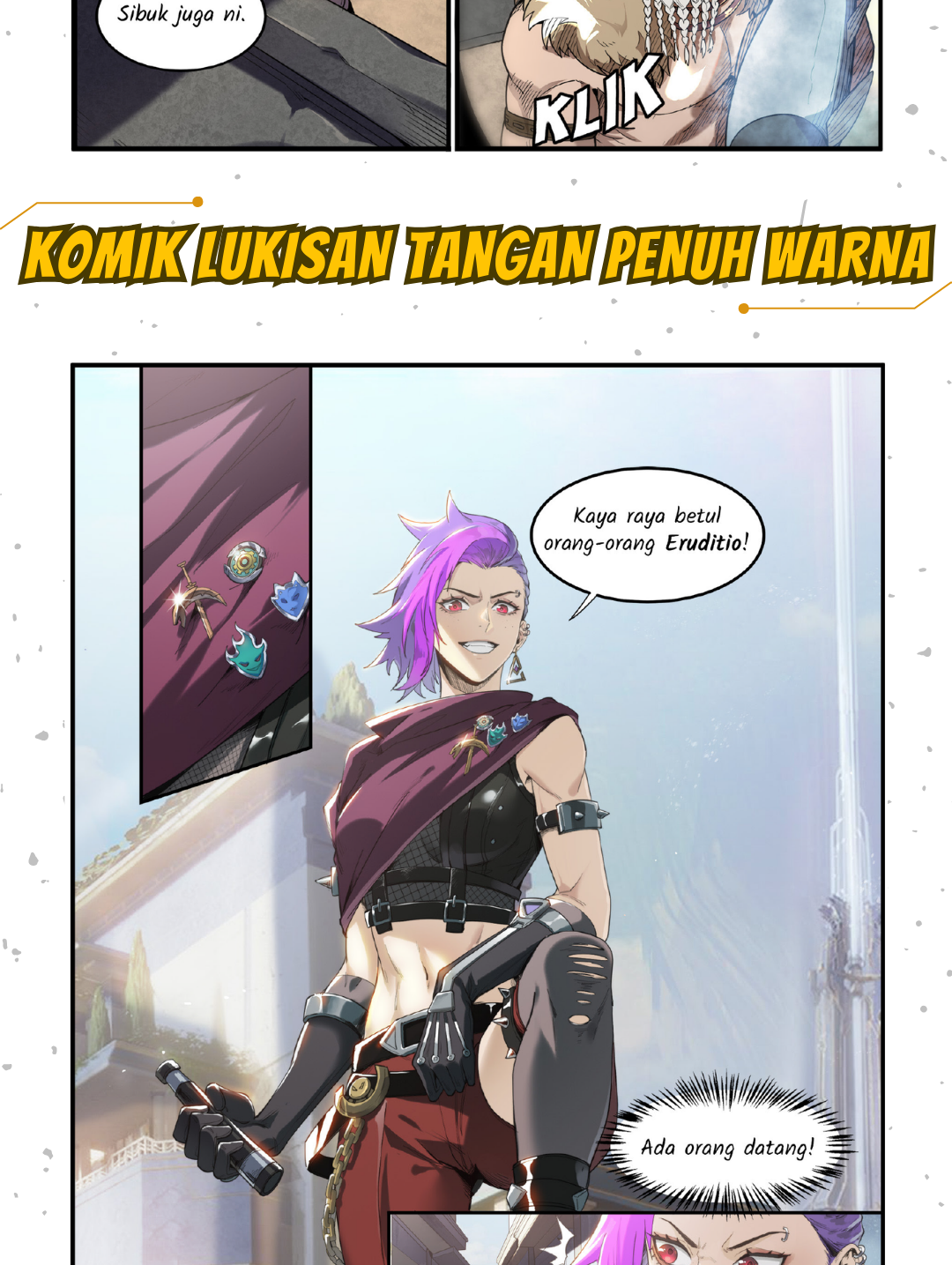 MLBB OFFICIAL COMIC BOOK OUTLAW PART 1 BUKU KOMIK RASMI MOBILE LEGENDS ...