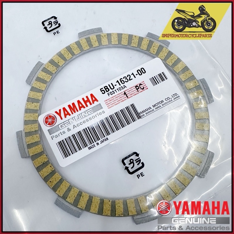 Y125Z Y125ZR Y125 CLUTCH PLATE [1 KEPING] CLUTCH PLATE CLUTCH LINING ...