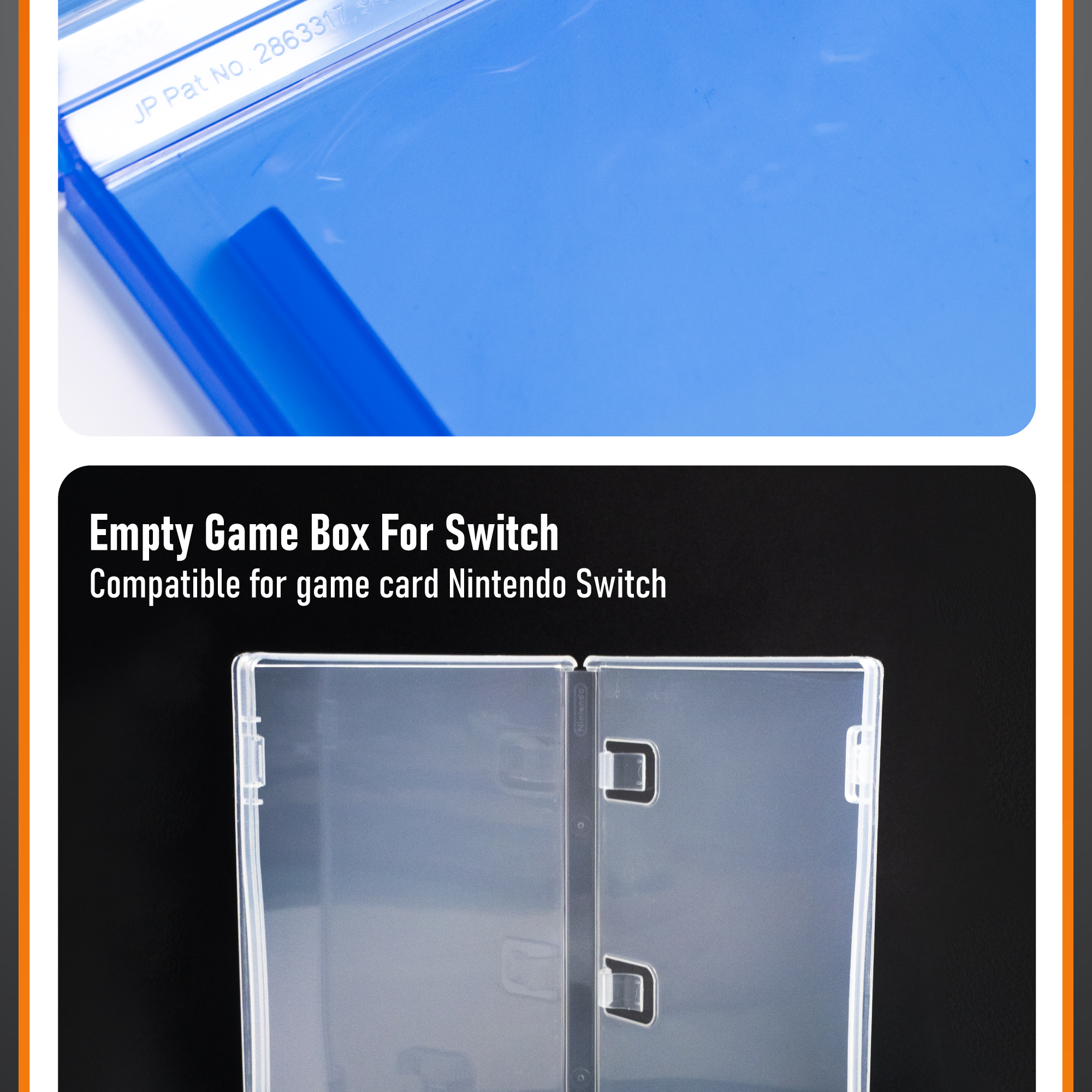 Nintendo Switch OLED PS4 PS5 Empty Game Box Game Card Storage Cartridge ...