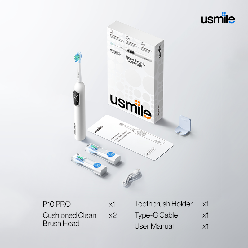 usmile P10 PRO Smart Electric Toothbrush | Brush Indicator |Timely Prompt Tech | 180 Days ...