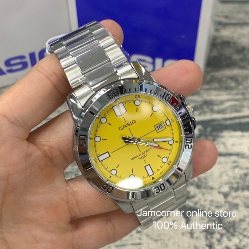 100% ORIGINAL CASIO MTP-VD01D-6BV/3B/3E1/3E2/4B/9E (6 COLORS) sporty ...