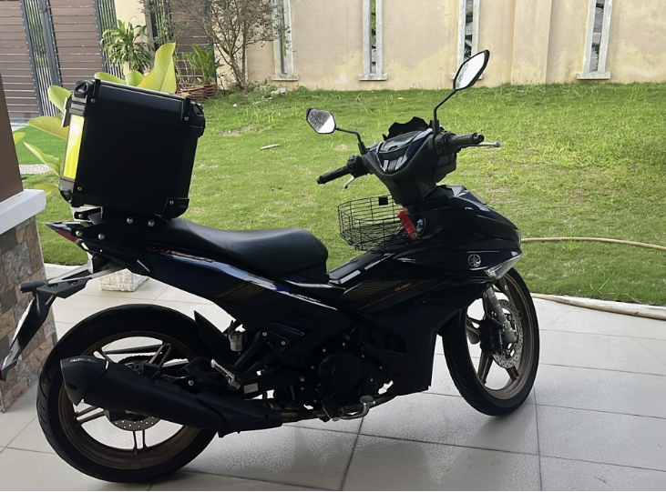 RAPIDO Rack Lipat with PP Material Top Box 35l 45l Motorcycle Box ...
