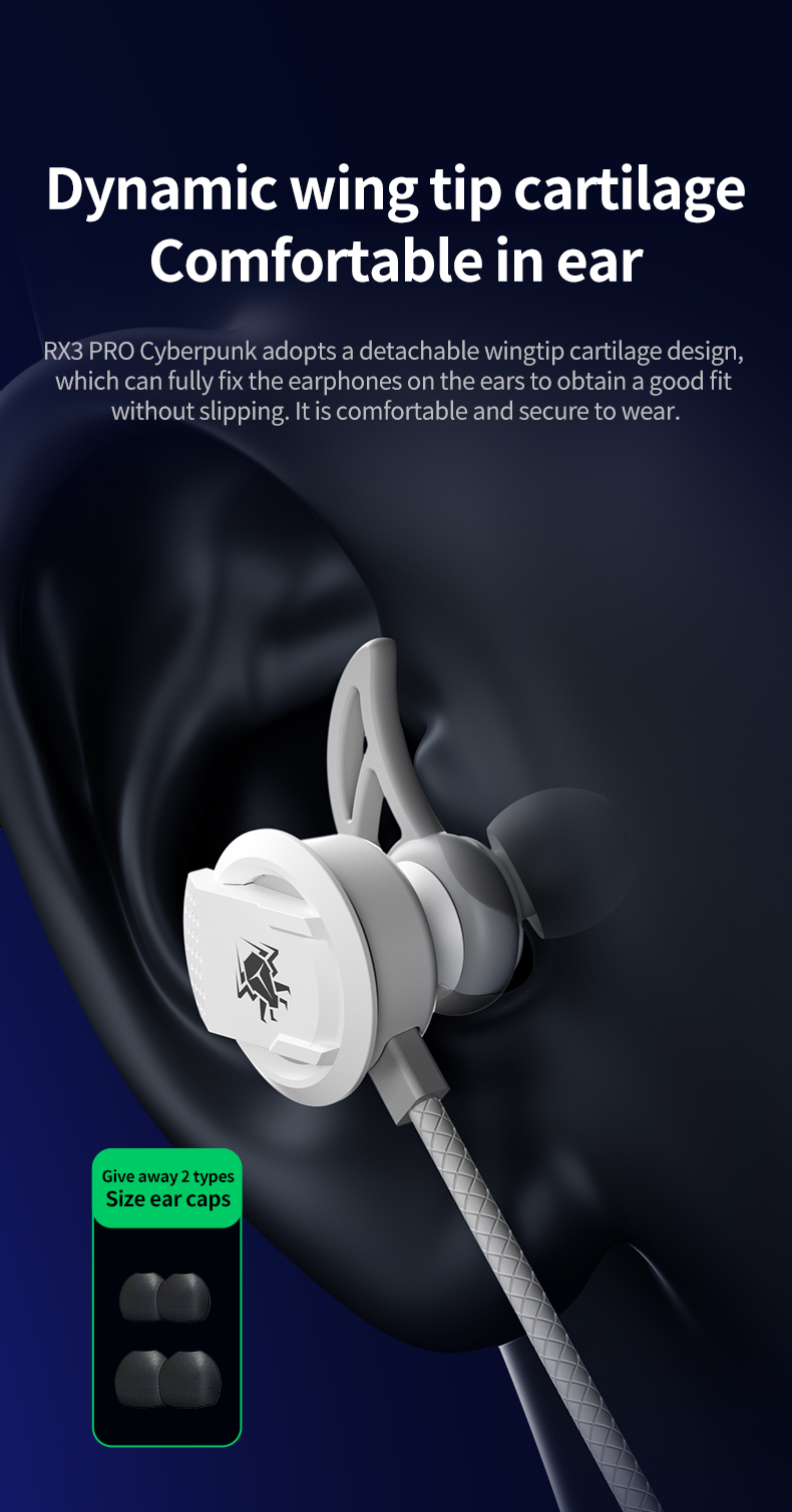 Plextone Xmowi RX3 Pro Cyberpunk PUBG Gaming Earphone Bass Headset In ...