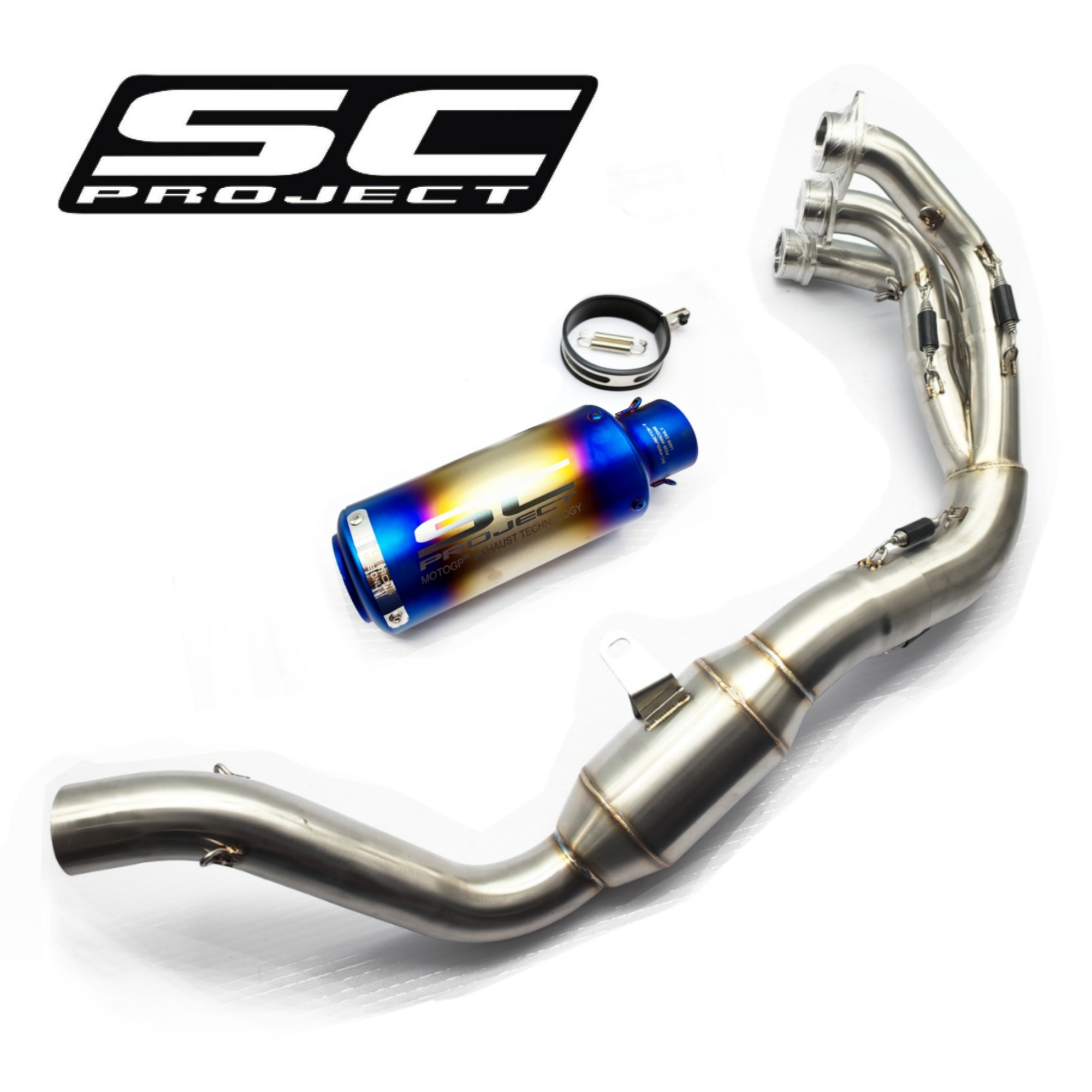 SC Project Yamaha MT09 V3 Exhaust Full System Piping Manifold Stainless ...