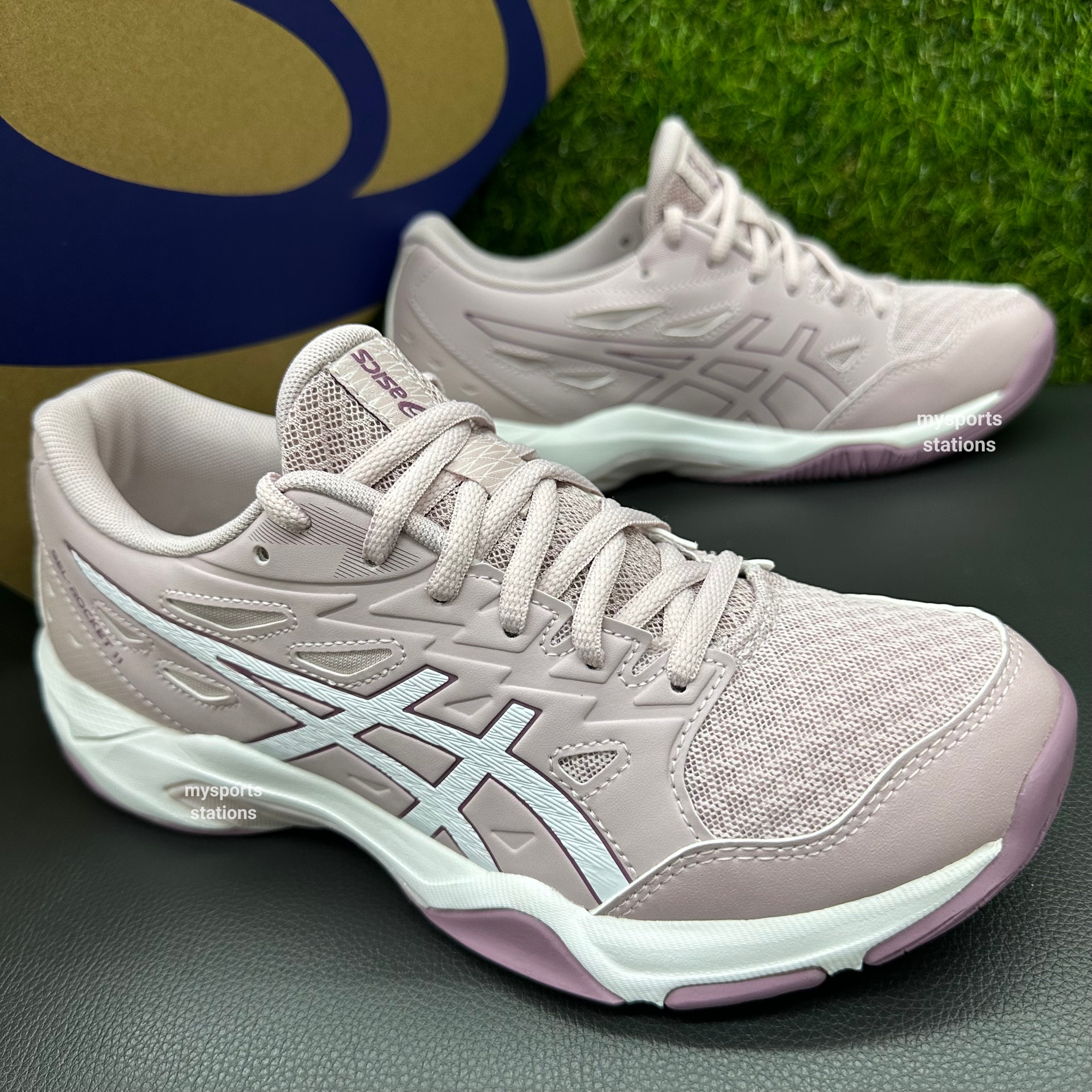 asics Womens Gel-Rocket 11 [1072A093-700] | [1072A093-104] Badminton Shoes | Court Shoes | Kasut ...