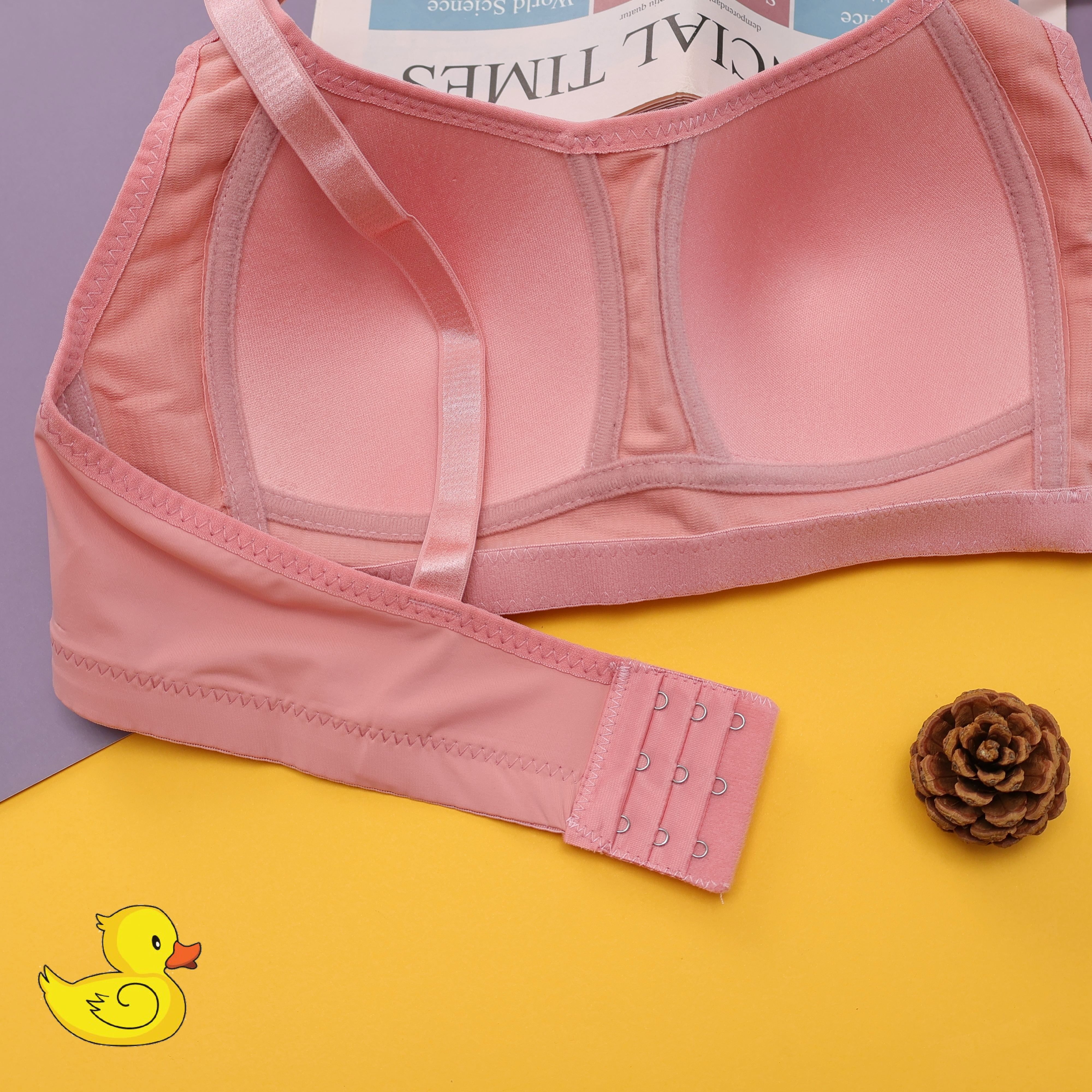 Bra Plus Size Full Cup Women Wireless Baju Dalam Wanita Cup Penuh Saiz ...