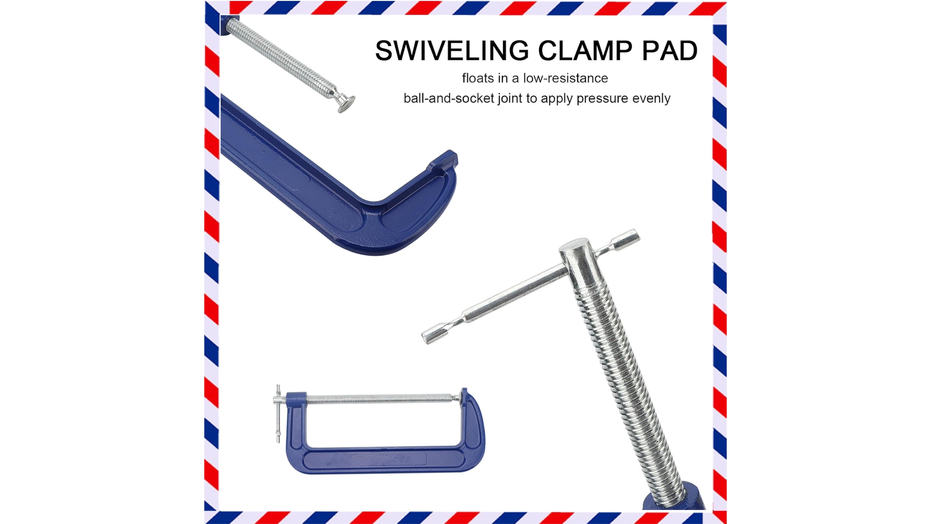 Metal G Clamp 🔥 Ready Stocks 🔥 Carpenter Handyman Vise Grip Woodworking ...