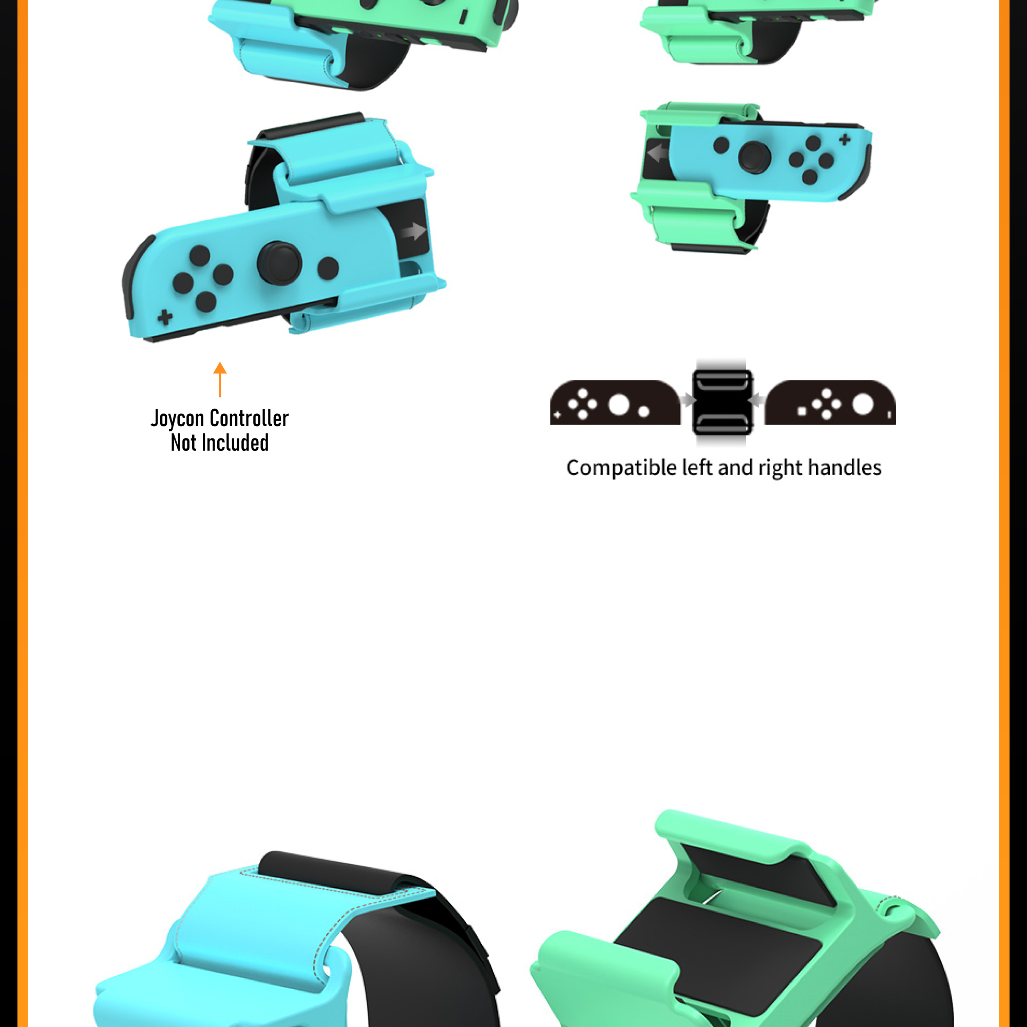 DOBE Nintendo Switch OLED V1V2 Bandage Joycon Hand Leg Strap Adjustable ...