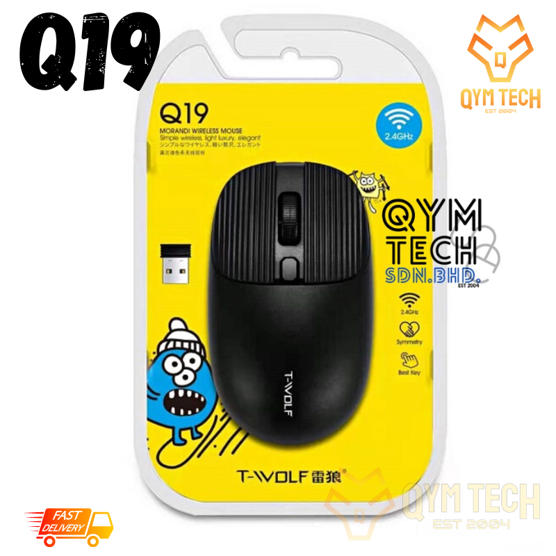 T-Wolf Wireless Mouse Modern Design | Shopee Malaysia