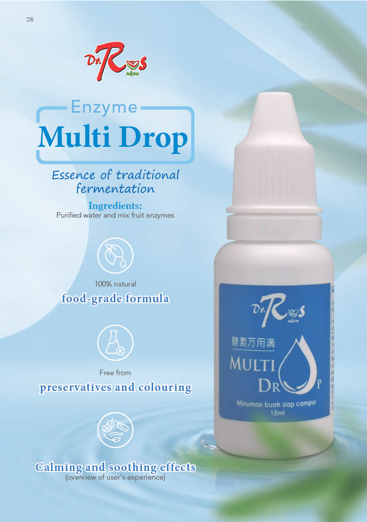 Dr. Ros Multi Drop Enzyme (15ml x 2) – Twin Pack | Shopee Malaysia
