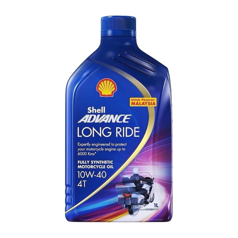 100% ORIGINAL SHELL ADVANCE MINYAK PELINCIR 4T 10W40 15W50 FULLY ...