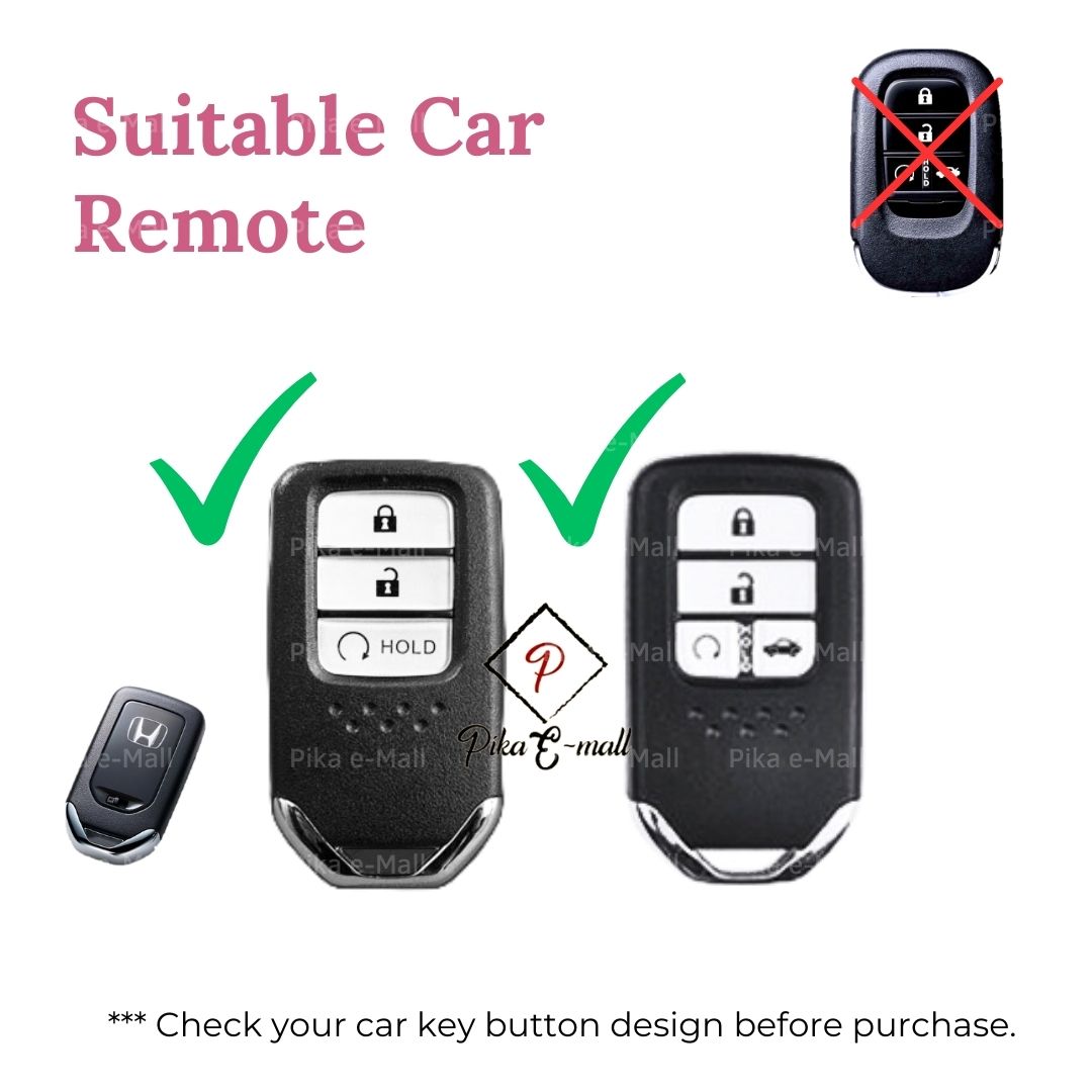 Honda City Key Cover 2024 Honda City Hatchback Key Cover Casing Remote ...