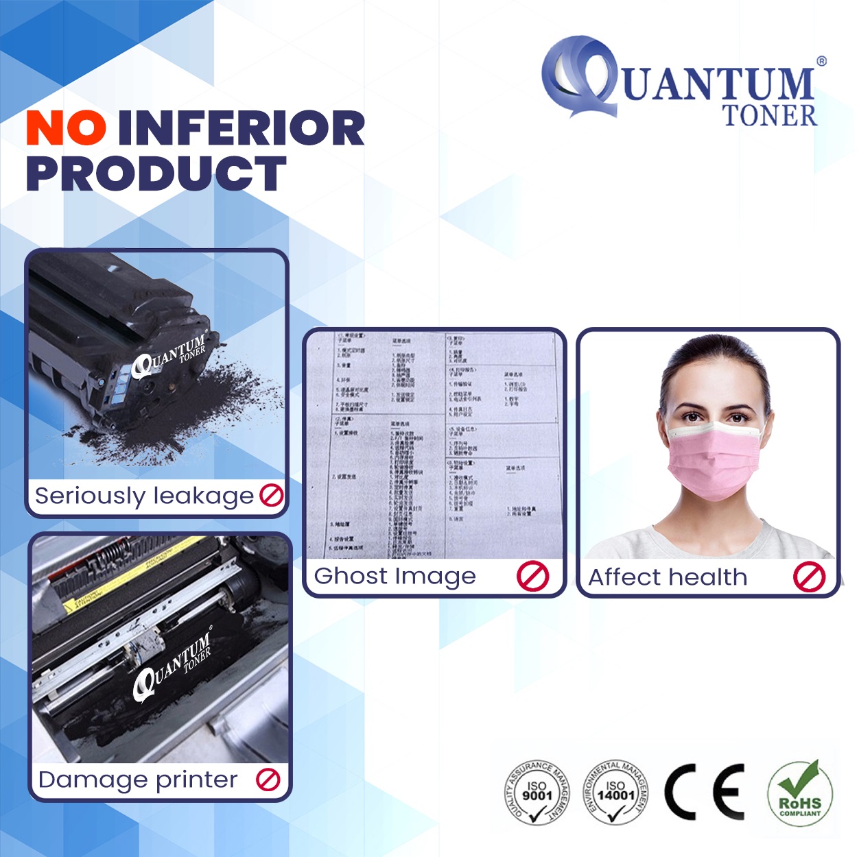 Compatible Toner 48X CF248X CF248A High Yield HP Laserjet Pro M15a M15w ...