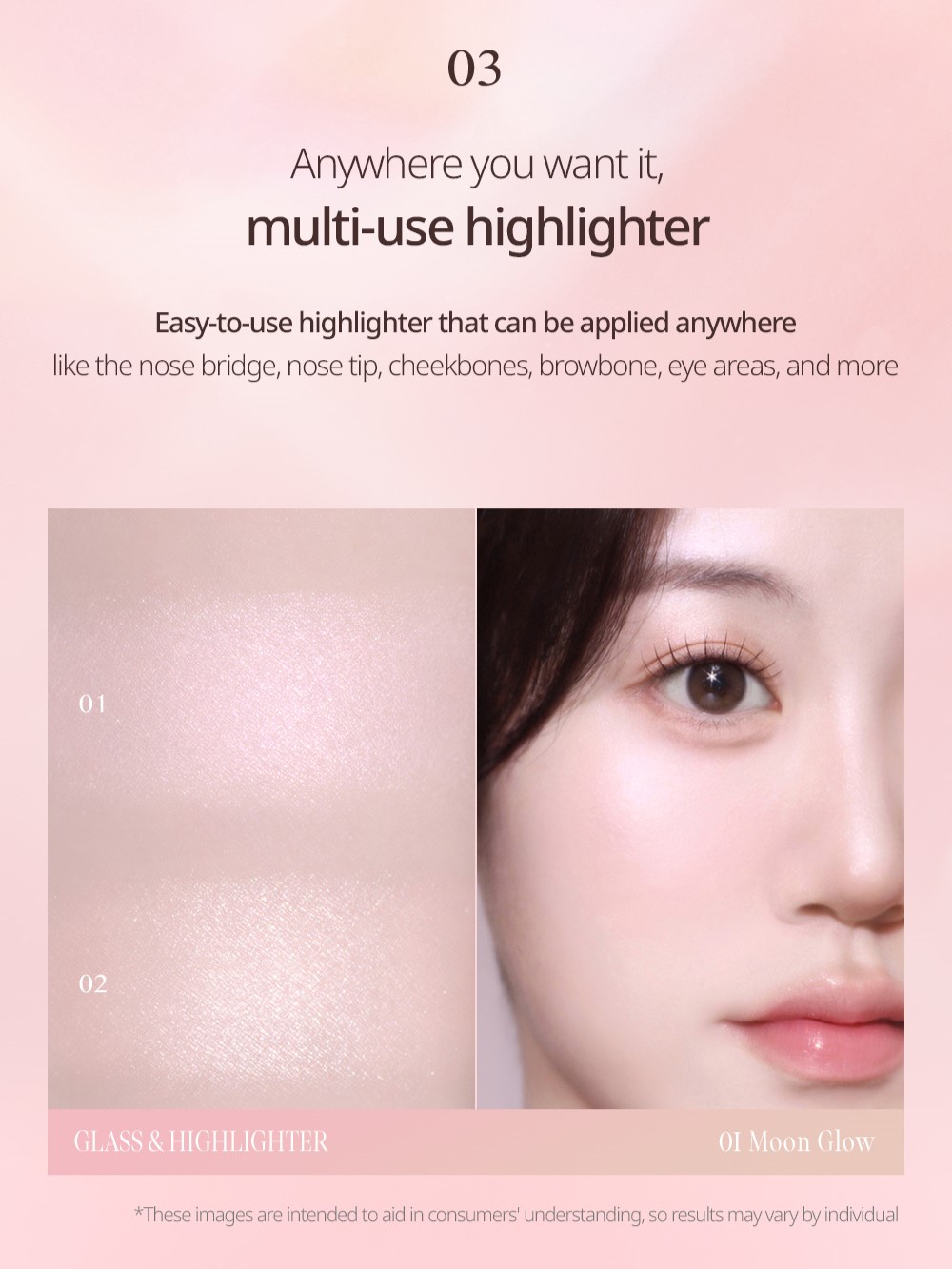 CLIO Glass & Highlighter - 2 Color to Choose | Shopee Malaysia