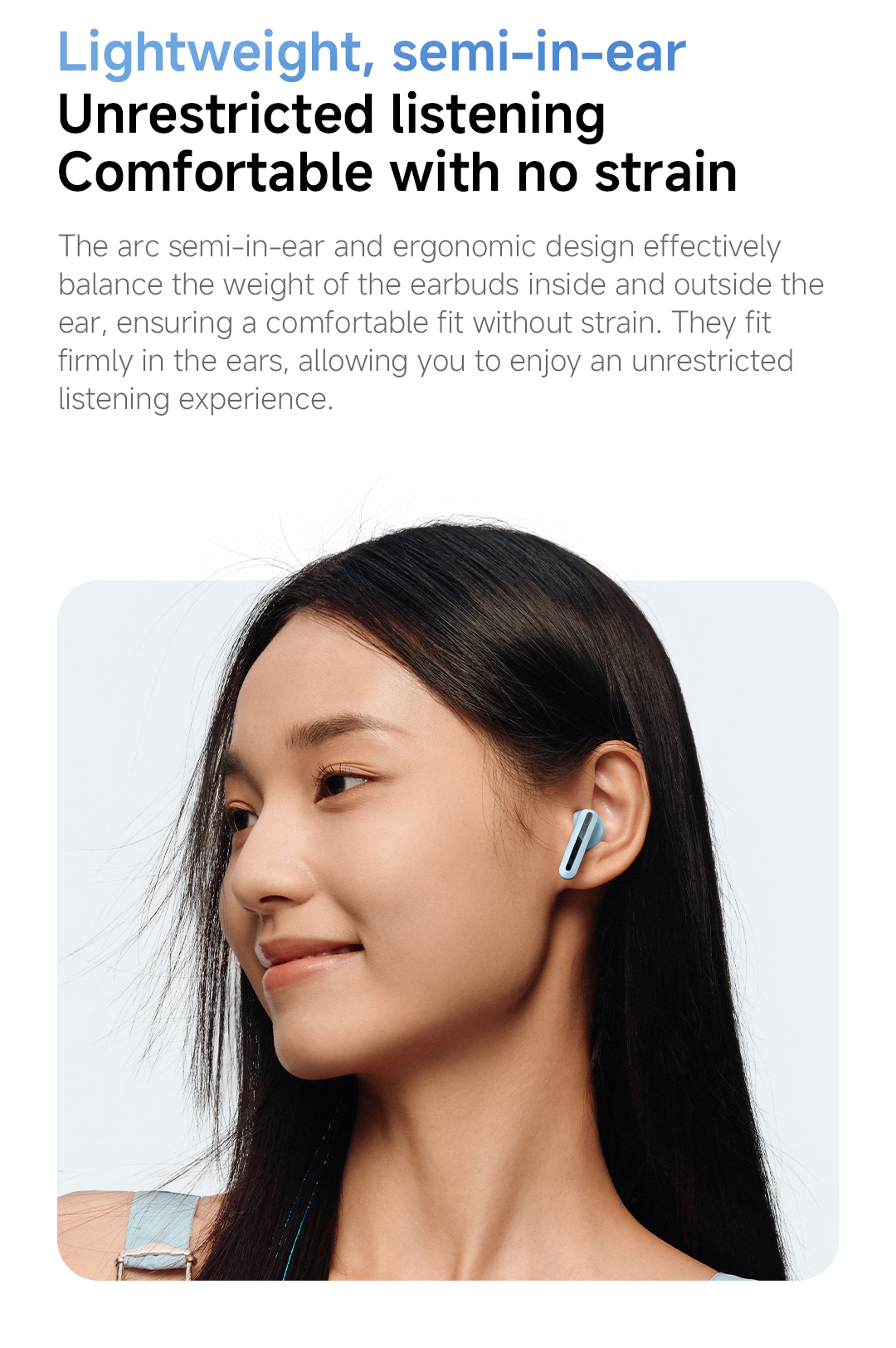 Redmi Buds 6 Active Dual-mic noise reduction/Up to 30 hours battery ...
