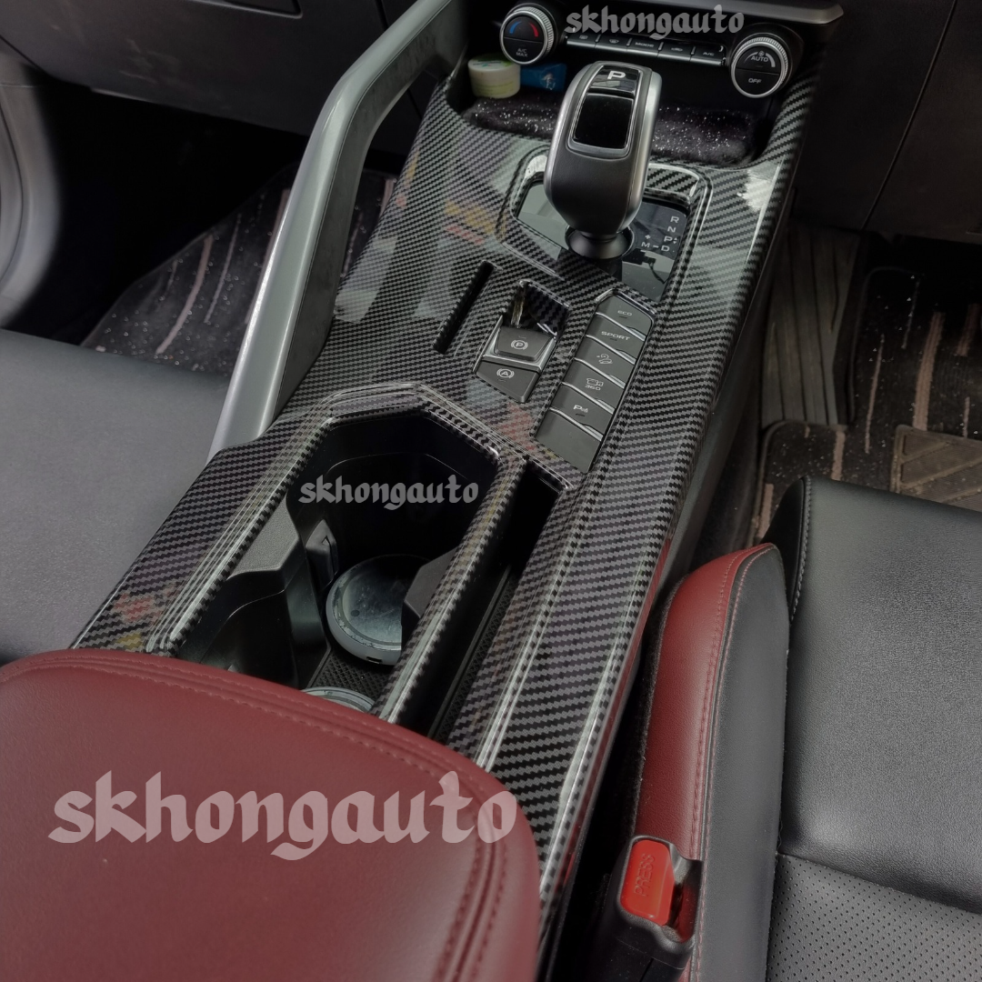 proton x50 car carbon fiber gear shift panel frame garnish accessories ...