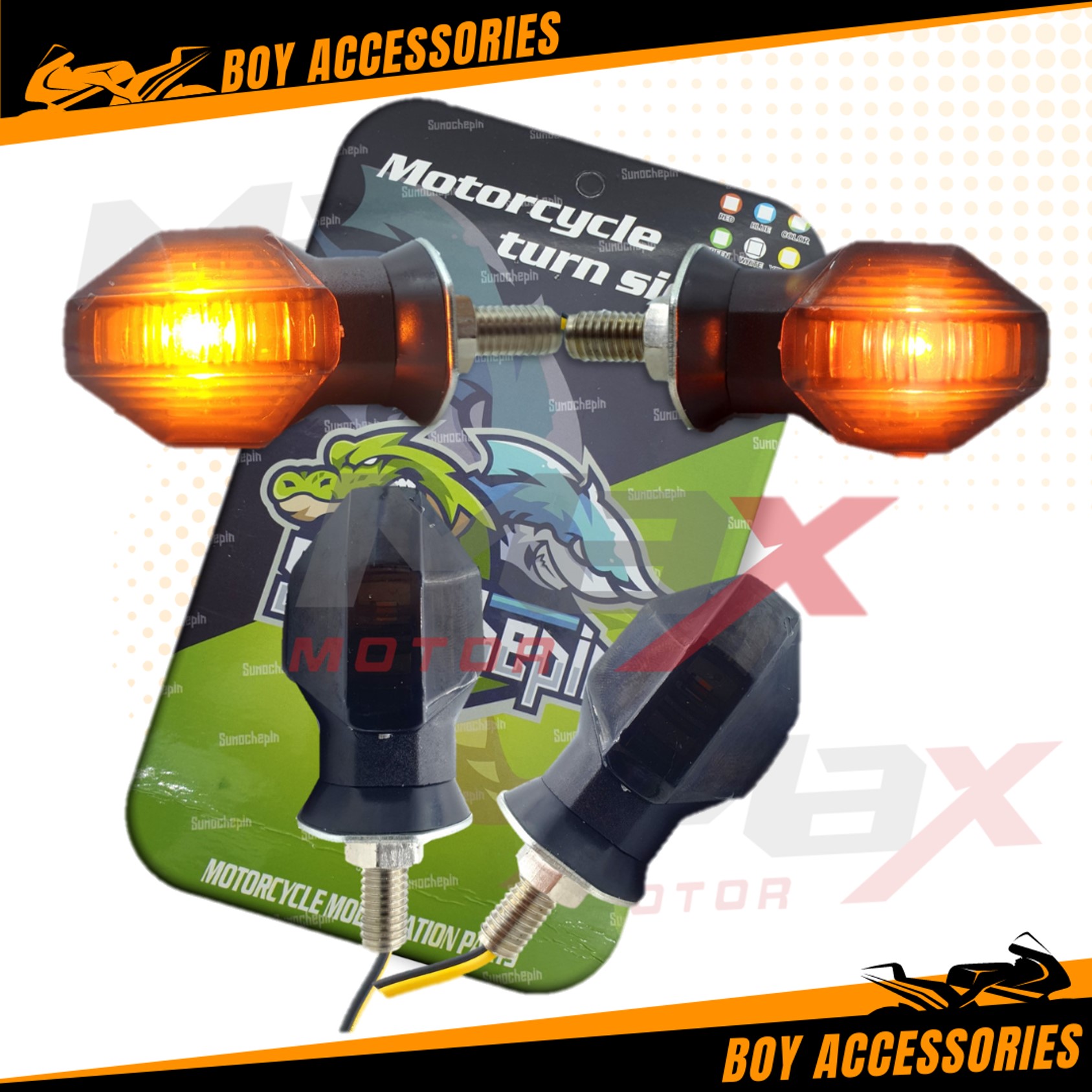 RS150 RS150R Wave Alpha Dash VARIO CX110 REAR MINI LED SIGNAL ASSY ...